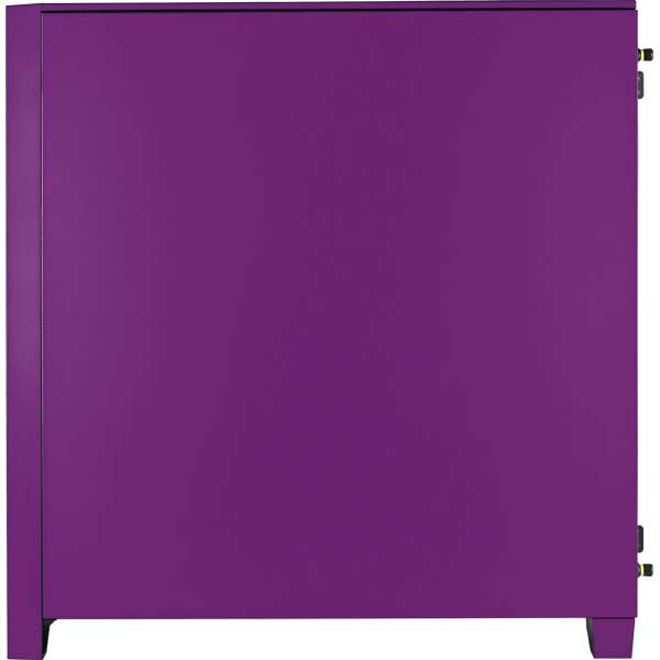 Purple Solid Corsair 4000D Tempered Glass Mid-Tower ATX Case Skin – Skinit