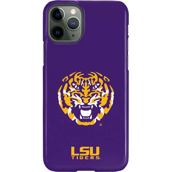 Purple LSU Tiger Mascot Apple iPhone Lite Case – Skinit