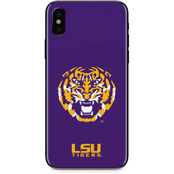 Purple LSU Tiger Mascot Apple iPhone Skin – Skinit