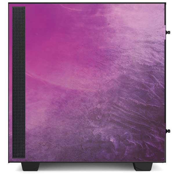 Purple Space Marble NZXT H510 Compact ATX Mid-Tower Case Skin – Skinit