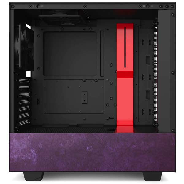 Purple Space Marble NZXT H510 Compact ATX Mid-Tower Case Skin – Skinit