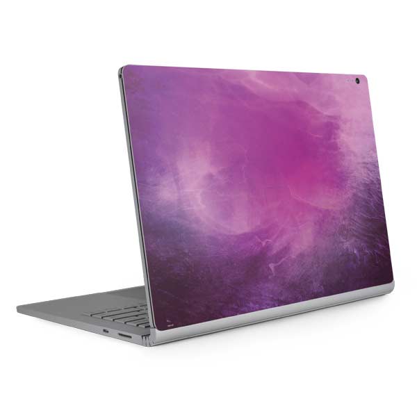 Purple Space Marble Microsoft Surface Book Skin – Skinit