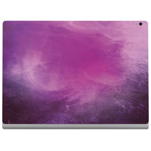 Purple Space Marble Microsoft Surface Book Skin – Skinit