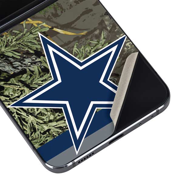 Realtree Camo Dallas Cowboys Skin for Galaxy Z Flip5 5G | Skinit