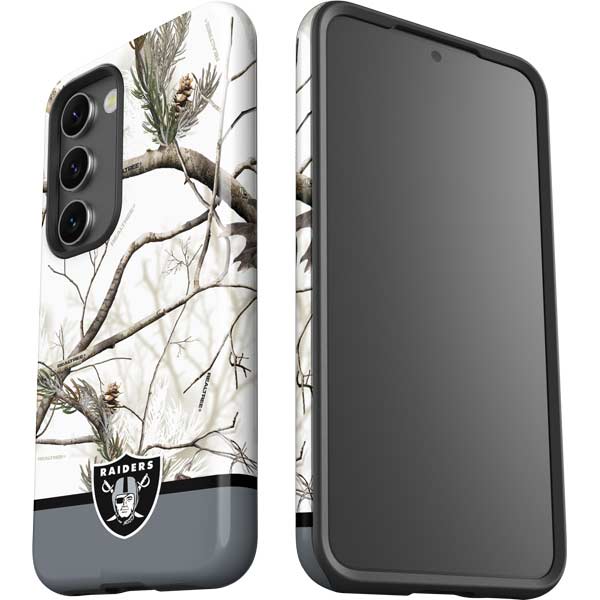 Realtree Camo Las Vegas Raiders Galaxy S23 Pro Case | Double Layers of ...