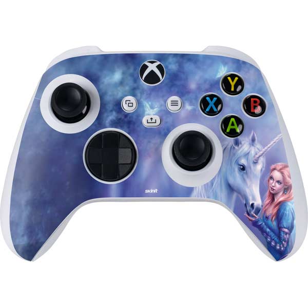 Rhiannon Fairy and Unicorn Microsoft Xbox Skin | Art – Skinit