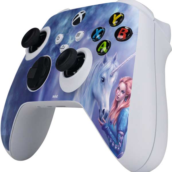 Rhiannon Fairy and Unicorn Microsoft Xbox Skin | Art – Skinit