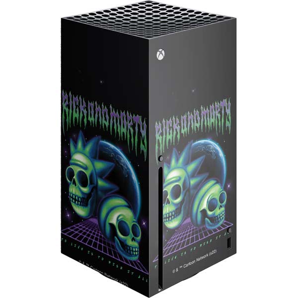 Rick and Morty Neon Skulls Microsoft Xbox Skin – Skinit