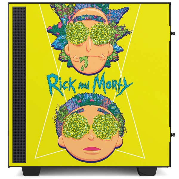 Rick and Morty Portal Eyes NZXT H510 Compact ATX Mid-Tower Case Skin ...