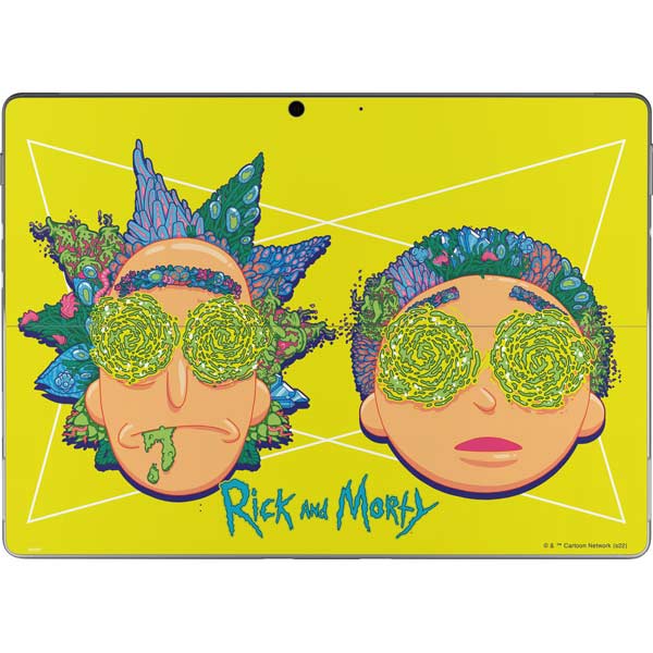 Rick and Morty Portal Eyes Surface Pro 8 Skin | Skinit