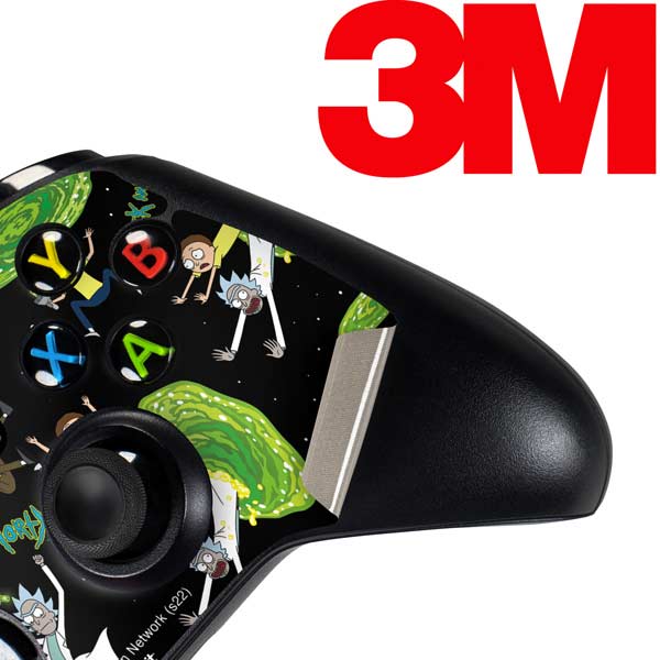 Rick and Morty Portal Pattern Microsoft Xbox Skin – Skinit