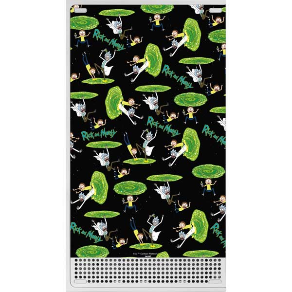Rick and Morty Portal Pattern Microsoft Xbox Skin – Skinit
