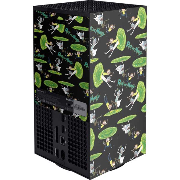 Rick and Morty Portal Pattern Microsoft Xbox Skin – Skinit