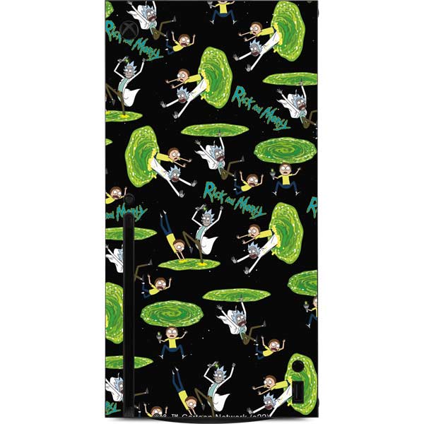 Rick and Morty Portal Pattern Microsoft Xbox Skin – Skinit