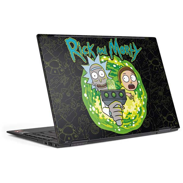 Rick and Morty Portal Travel HP Envy Skin | Skinit