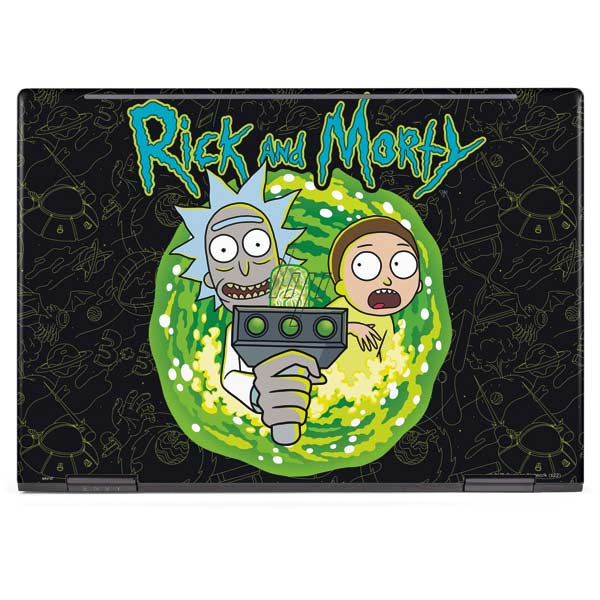 Rick and Morty Portal Travel HP Envy Skin | Skinit