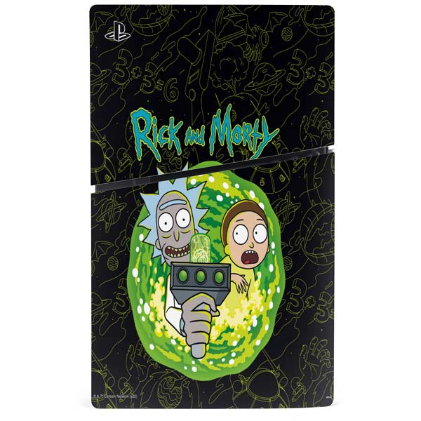 Adult Swim Rick and Morty Portal Travel PS5 Slim Digital Edition ...