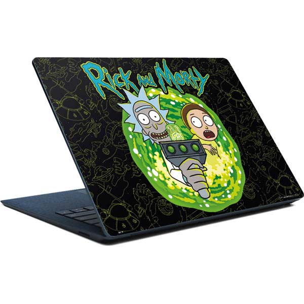 Rick and Morty Portal Travel Microsoft Surface Laptop Skin – Skinit