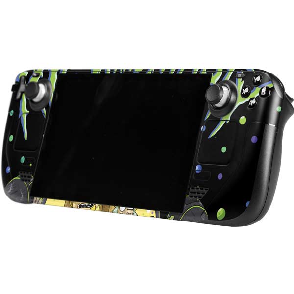 Rick and Morty Spaceship Steam Deck Handheld Gaming Computer Skin – Skinit