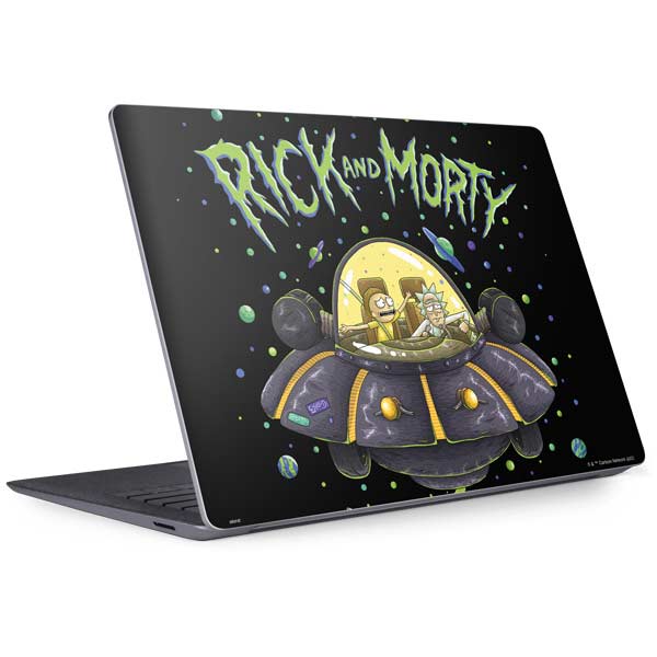 Rick and Morty Spaceship Microsoft Surface Laptop Skin – Skinit