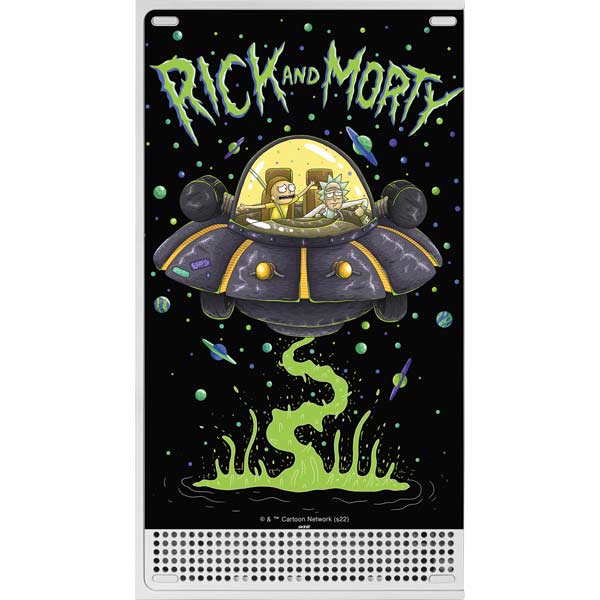 Xbox Series S Skins | Adult Swim Rick and Morty Spaceship Skins | Skinit