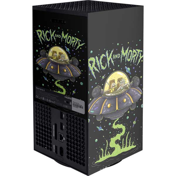 Rick and Morty Spaceship Microsoft Xbox Skin – Skinit
