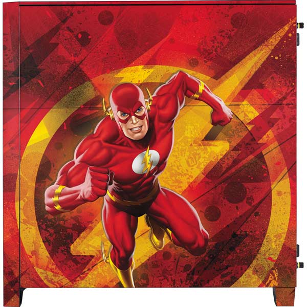 Ripped Flash Corsair 4000D Tempered Glass Mid-Tower ATX Case Skin – Skinit