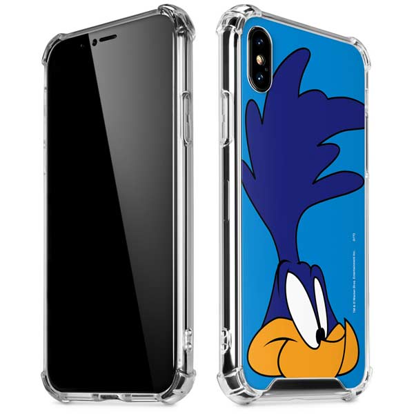 Looney Tunes Road Runner Zoomed In iPhone XS Max Clear Case | Clear ...