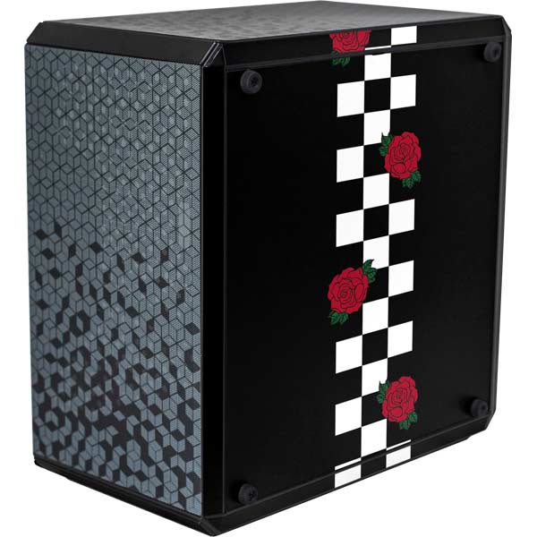 Rose Checkerboard Cooler Master MasterBox Q300L Mini Tower Skin – Skinit