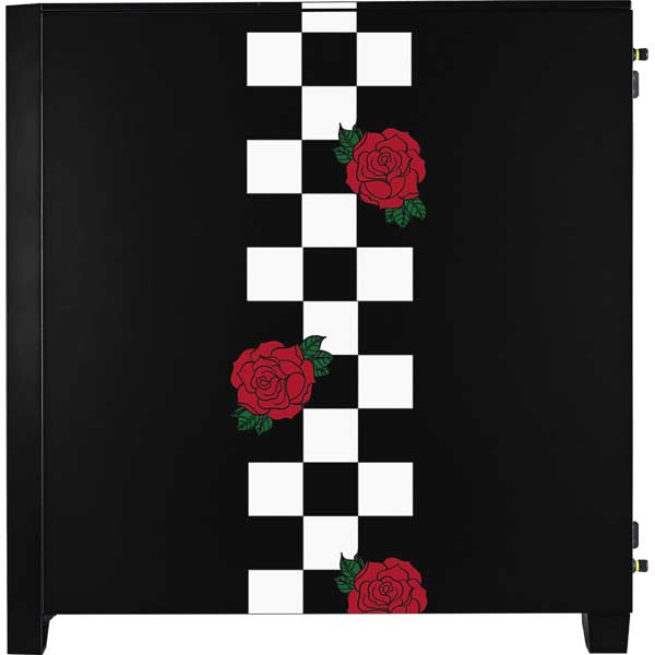 Rose Checkerboard Corsair 4000D Tempered Glass Mid-Tower ATX Case Skin ...