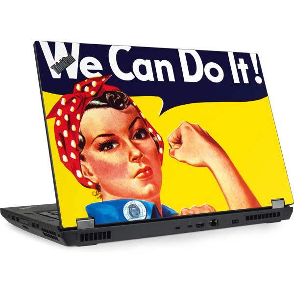 Rosie The Riveter Vintage War Poster Lenovo ThinkPad Skin | Skinit