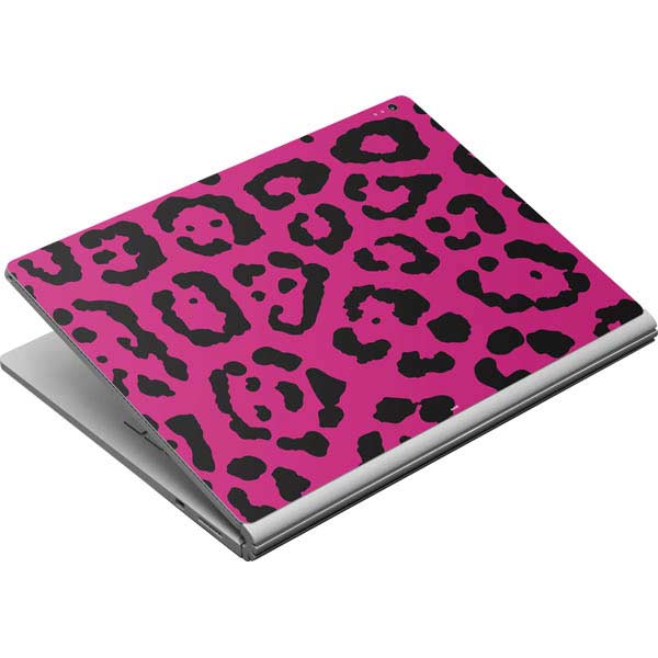 Rosy Leopard Microsoft Surface Book Skin | Art – Skinit