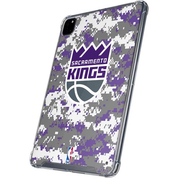 Sacramento Kings Purple Digi Camo iPad Case Clear Case | NBA – Skinit