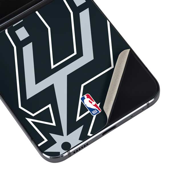 San Antonio Spurs Large Logo Skin for Galaxy Z Flip5 5G | Skinit