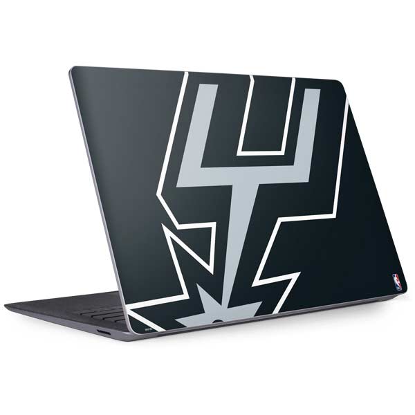 San Antonio Spurs Large Logo Microsoft Surface Laptop Skin | NBA – Skinit