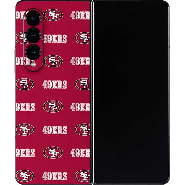 San Francisco 49ers Blitz Series Galaxy Z Fold4 5G Skin | Decals | Skinit