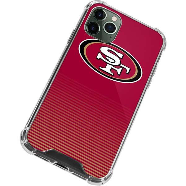San Francisco 49ers Breakaway Apple iPhone Clear Case | NFL – Skinit