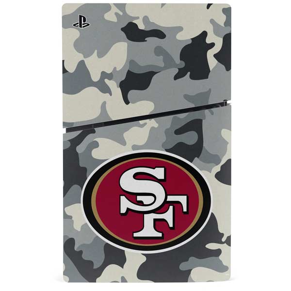 NFL San Francisco 49ers Camo PS5 Slim Digital Edition Console ...
