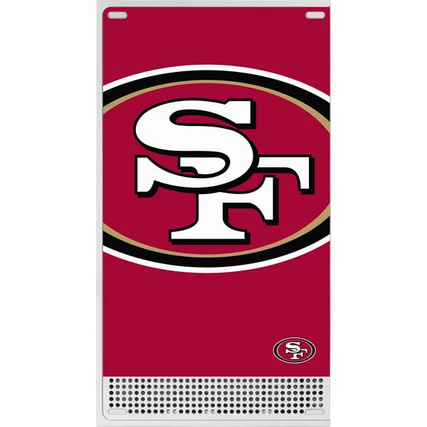 Xbox Series S Skins | Official NFL San Francisco 49ers Large Logo Skins ...