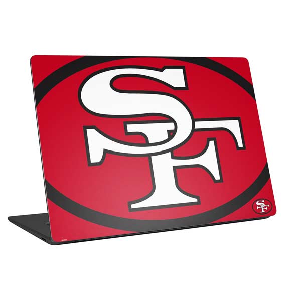 Universal Laptop 17in (13.8 x 10in) San Francisco 49ers Retro Logo Skin ...