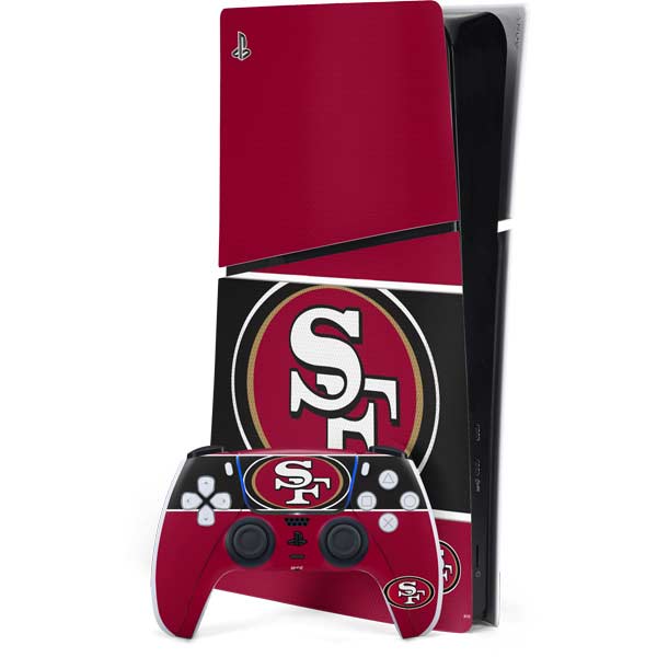 NFL San Francisco 49ers Zone Block PS5 Slim Digital Edition Console ...