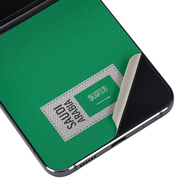 Saudi Arabia Soccer Flag Skin for Galaxy Z Flip5 5G | Skinit
