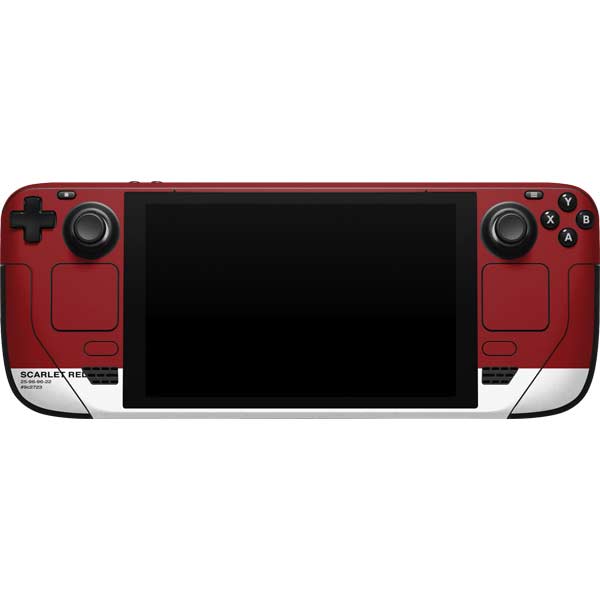 Scarlet Red Steam Deck Handheld Gaming Computer Skin – Skinit
