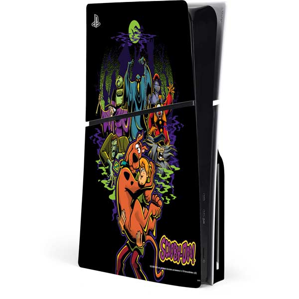 Scooby Doo vs Monsters Skin for PS5 Slim Disk Console - Skinit