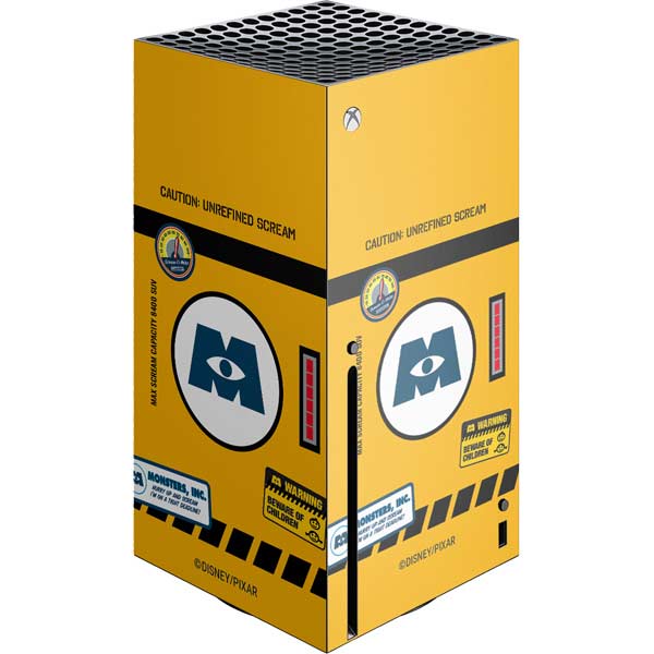 Disney Monsters Inc. Scream Canister Xbox Series X Console Skin – Skinit