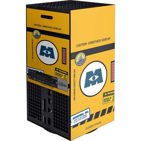 Disney Monsters Inc. Scream Canister Xbox Series X Console Skin – Skinit