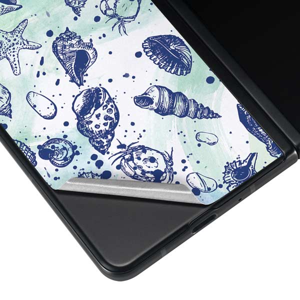 Sea Shell Variety Galaxy Z Fold4 5G Skin | Decals | Skinit