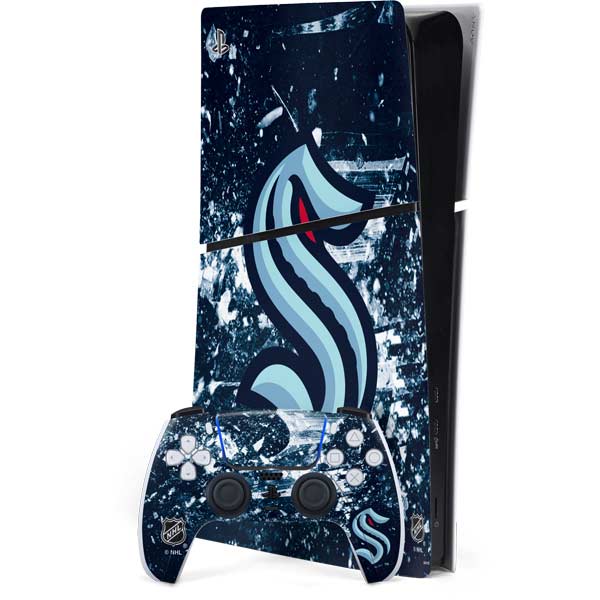 NHL Seattle Kraken Frozen PS5 Slim Digital Edition Console & Controller ...