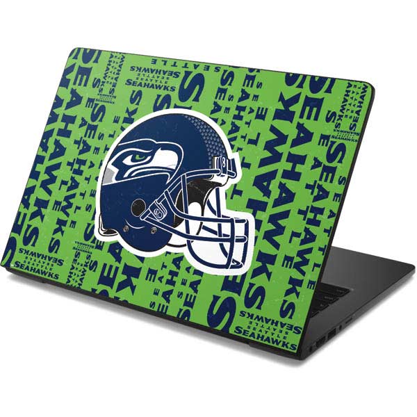 Seattle Seahawks - Blast Green Dell Chromebook Skin| Skinit