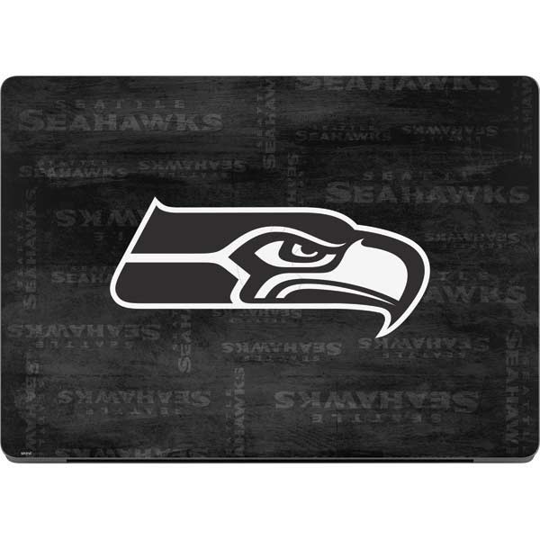 Seattle Seahawks Black & White skin compatible with MacBook Pro 14in ...